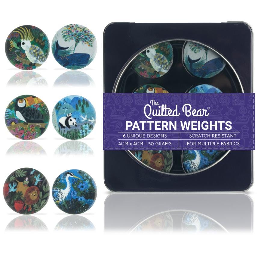 The Quilted Bear Pattern Weights Sets - Etsy UK