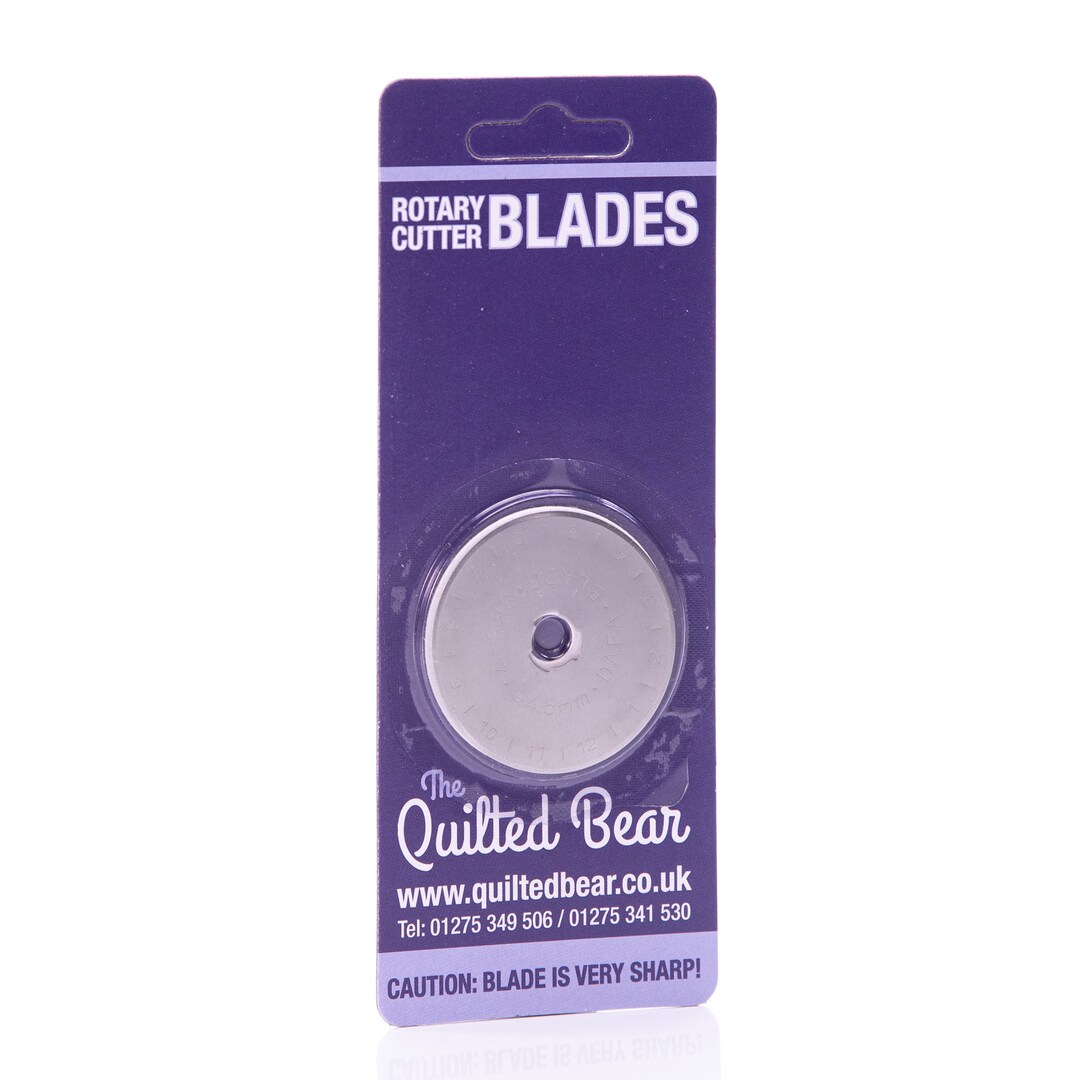 The Quilted Bear Rotary Blades 28mm, 45mm, 60mm- Precise Cutting & Long ...