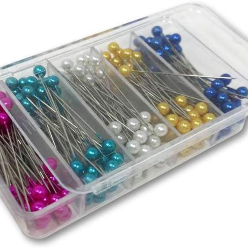 Pearl Head Pins - Etsy