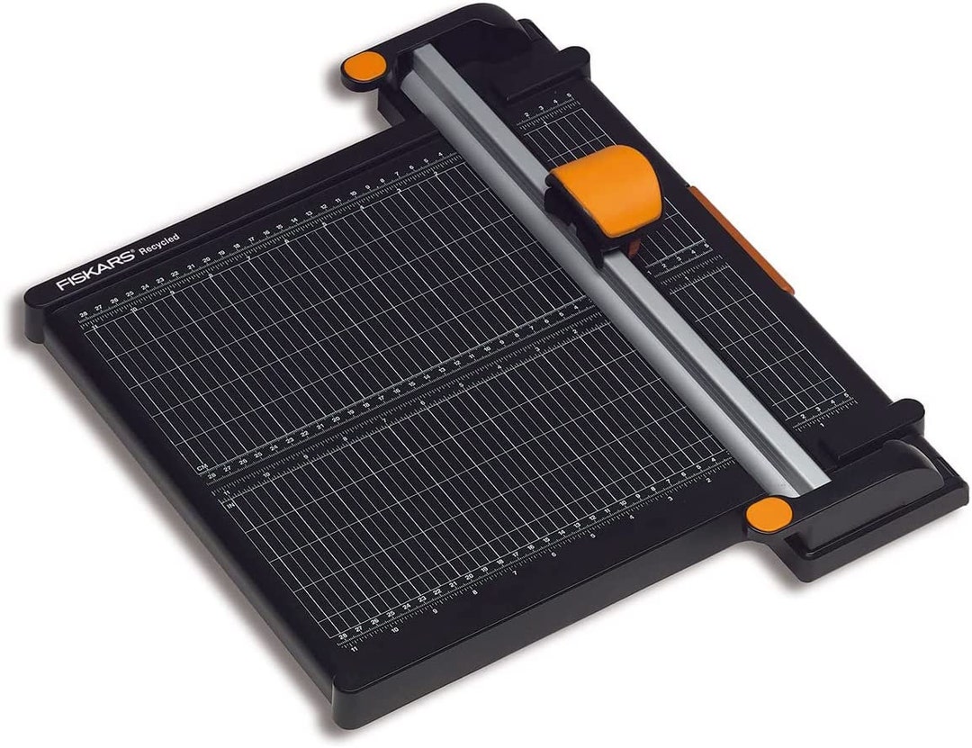 Fiskars A3 or A4 Recycled Titanium Ø45mm Rotary Paper Trimmer 45 Cm ...