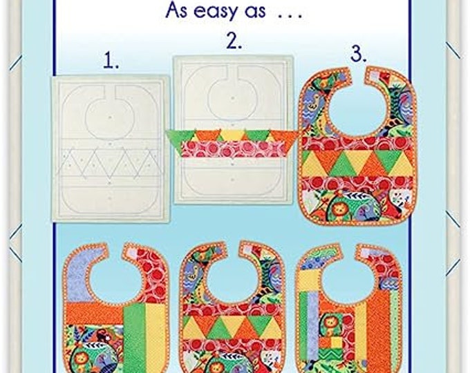 June Tailor Quilt as You Go Baby Bibs (3) - Etsy