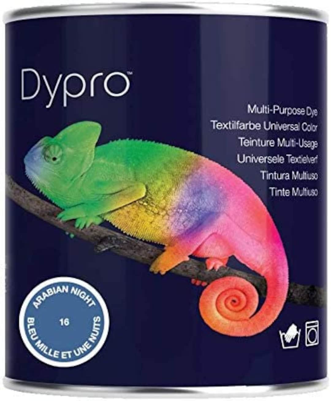 Dypro Multi Purpose Hand & Machine Fabric Dye 500g Tin - Etsy
