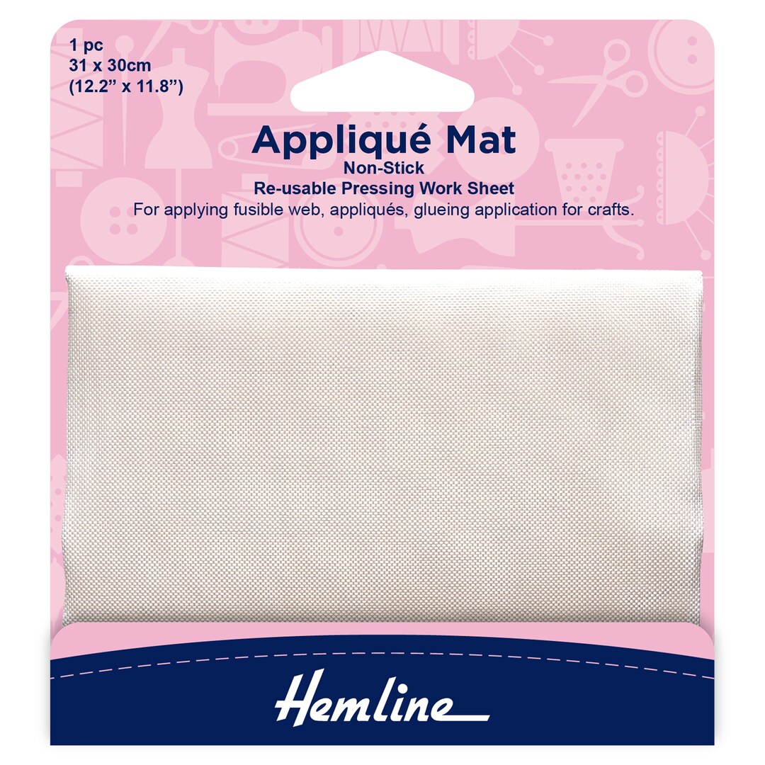 Hemline Non Stick Applique Pressing Sheet 31cm X 30cm - Etsy