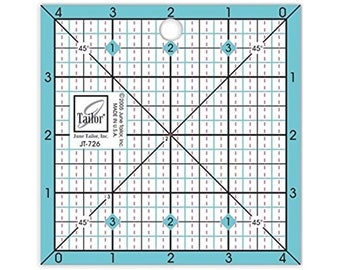 Sew Easy Quilters Craft Patchwork Template Quilting Ruler Rule French ...
