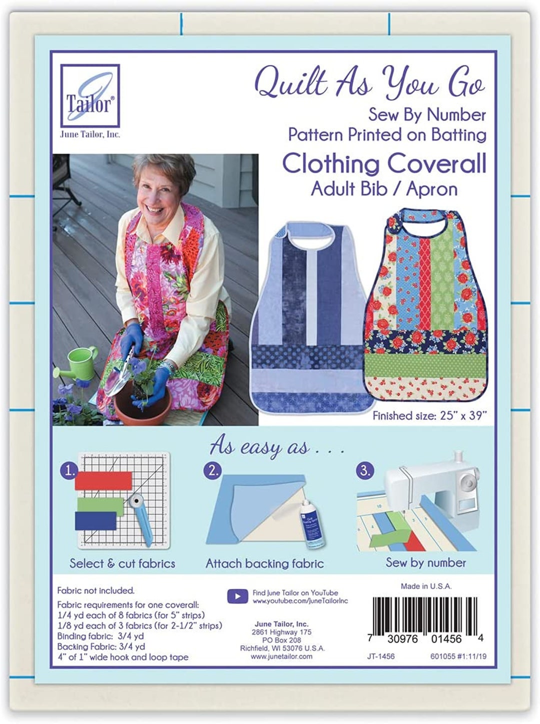 June Tailor Quilt as You Go Apron - Etsy