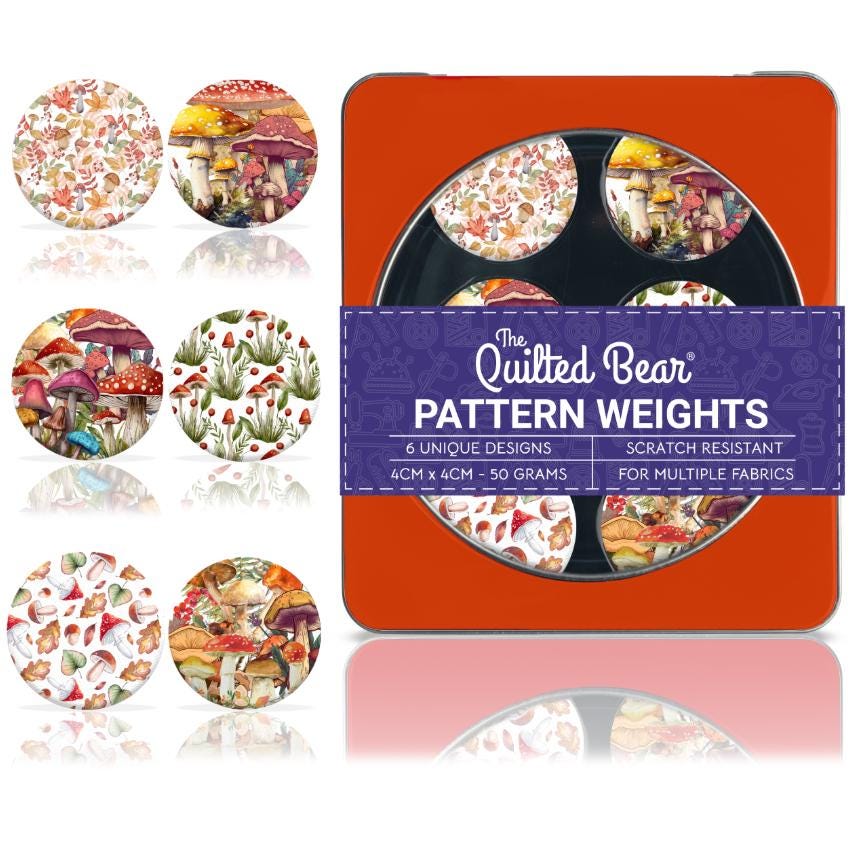 The Quilted Bear Pattern Weights Sets - Etsy UK