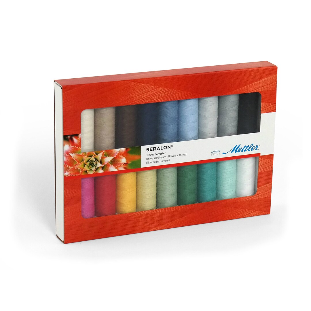 Mettler Seralon 18 Colour Thread Kit - Etsy