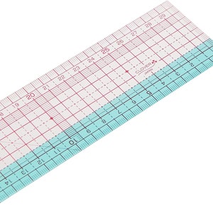 Clover Sewing/quilting Metric Graphic Ruler, Flexible, 30 Cm or 50cm - Etsy