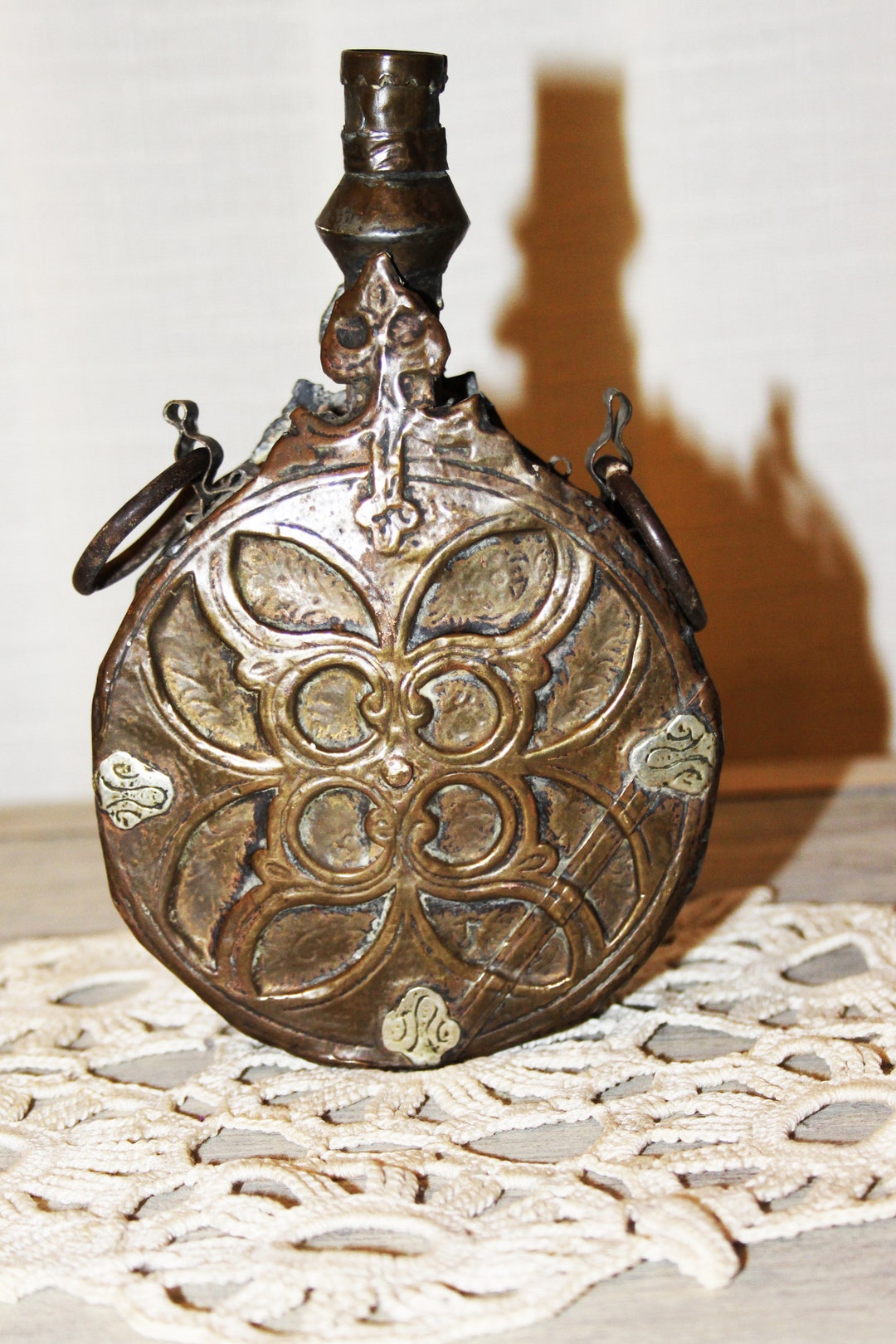 Vintage Antique Gunpowder Bottle, Ancient GUNPOWDER, Gunpowder 18th ...