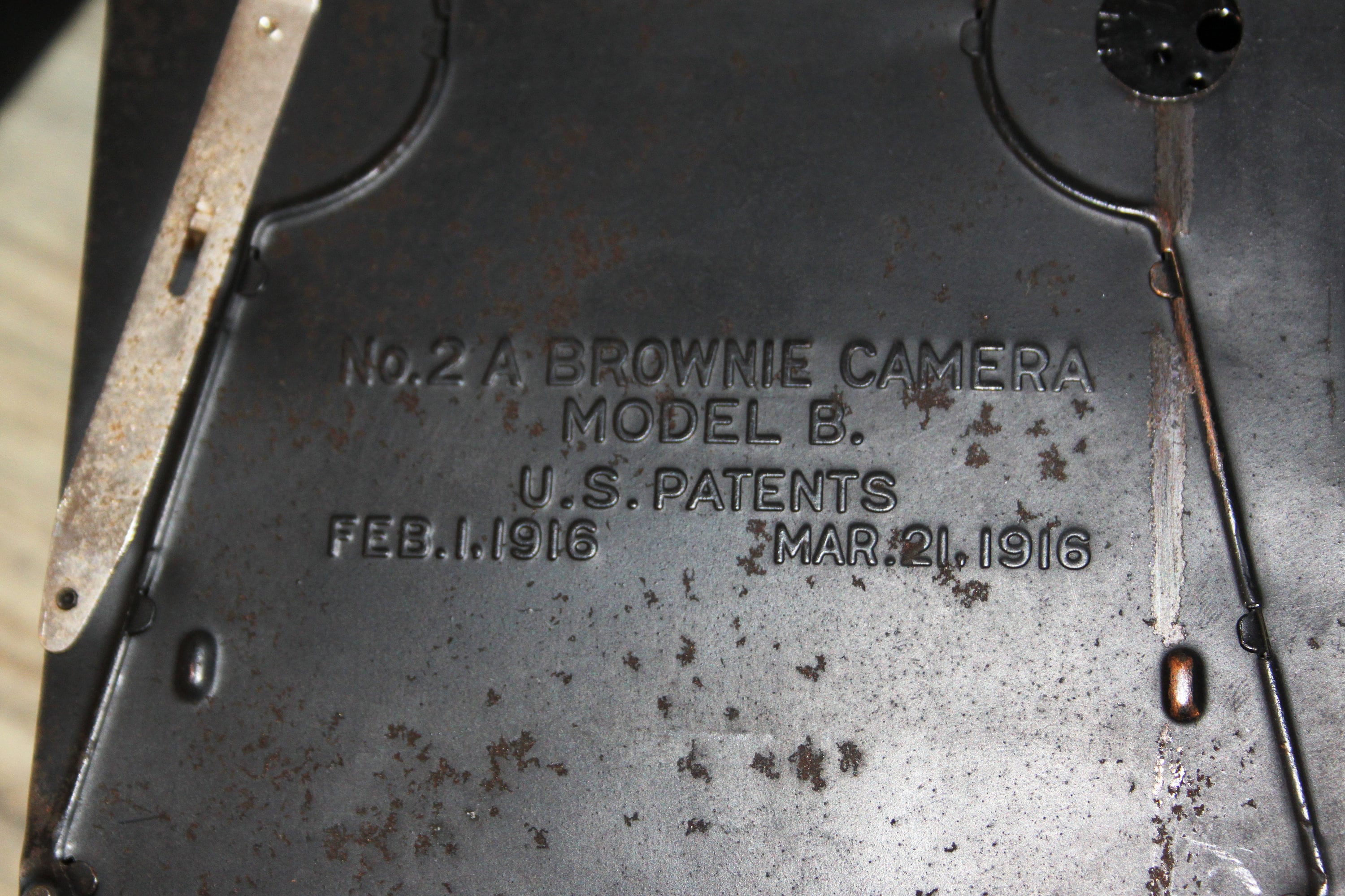 Vintage Brownie No. 2A Model B Camera Eastman Kodak Co. Industrial Box ...