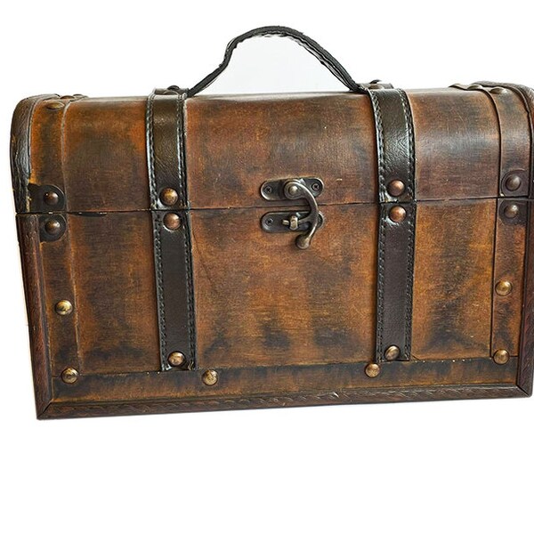 Wooden Suitcase - Etsy