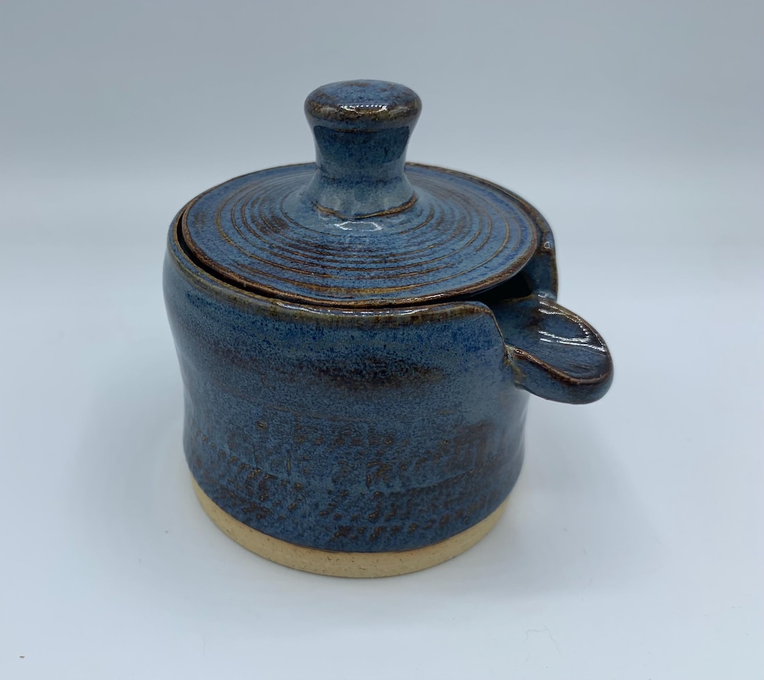 Handmade Seth Rogen Style Ashtray With Lid and Holder Wheel-thrown ...