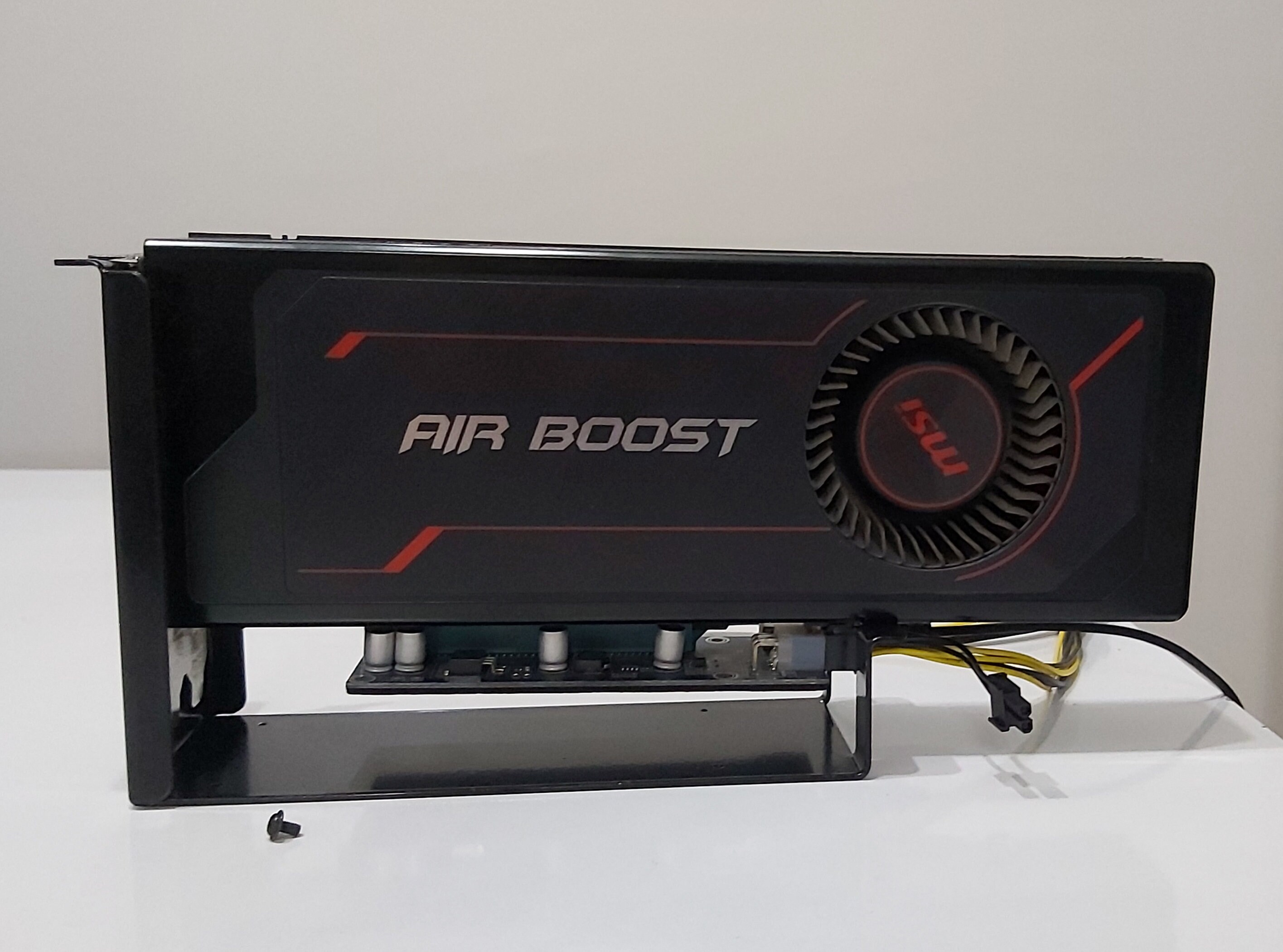 Steel External GPU Holder, Graphics Card Vertical Stand Bracket, for ...