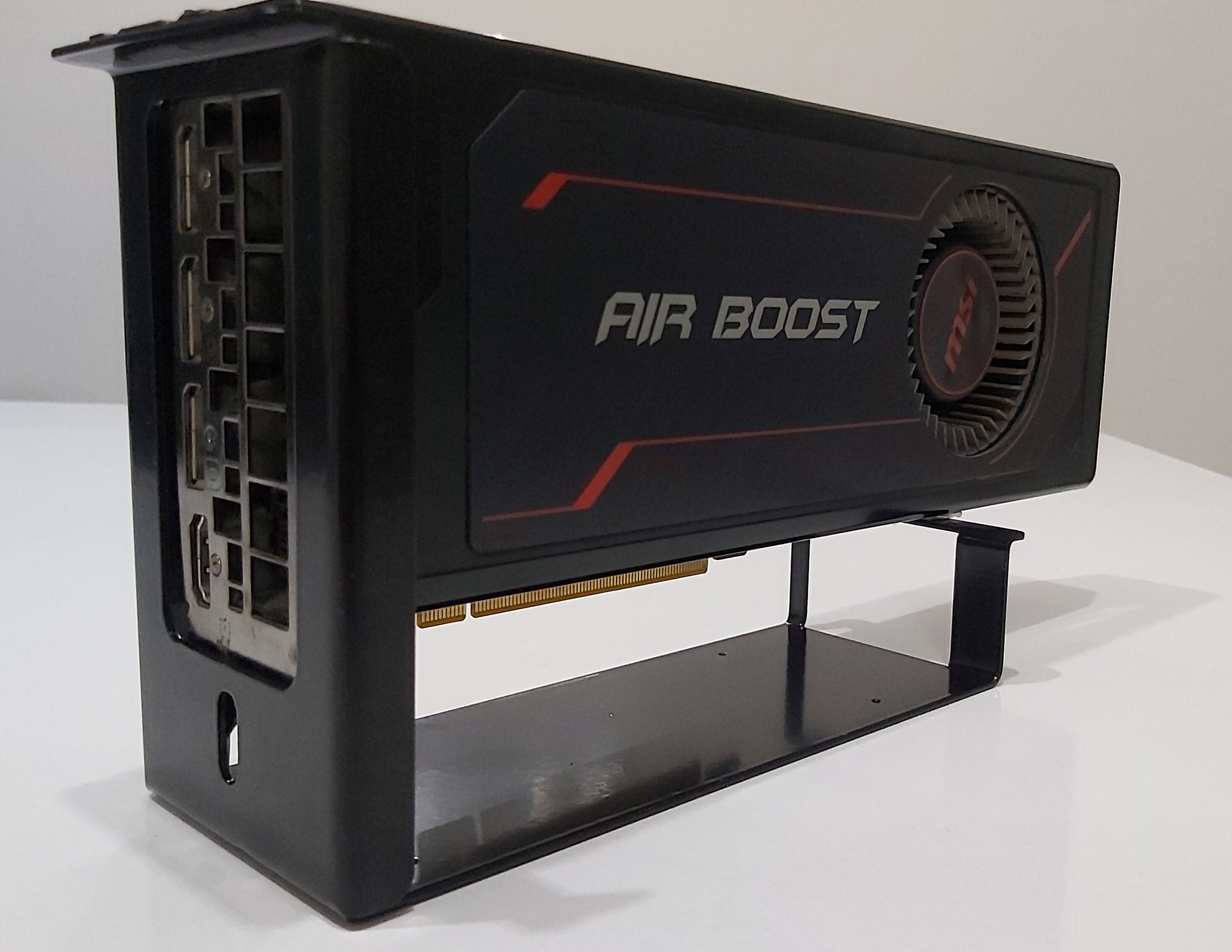 Steel External GPU Holder, Graphics Card Vertical Stand Bracket, for ...