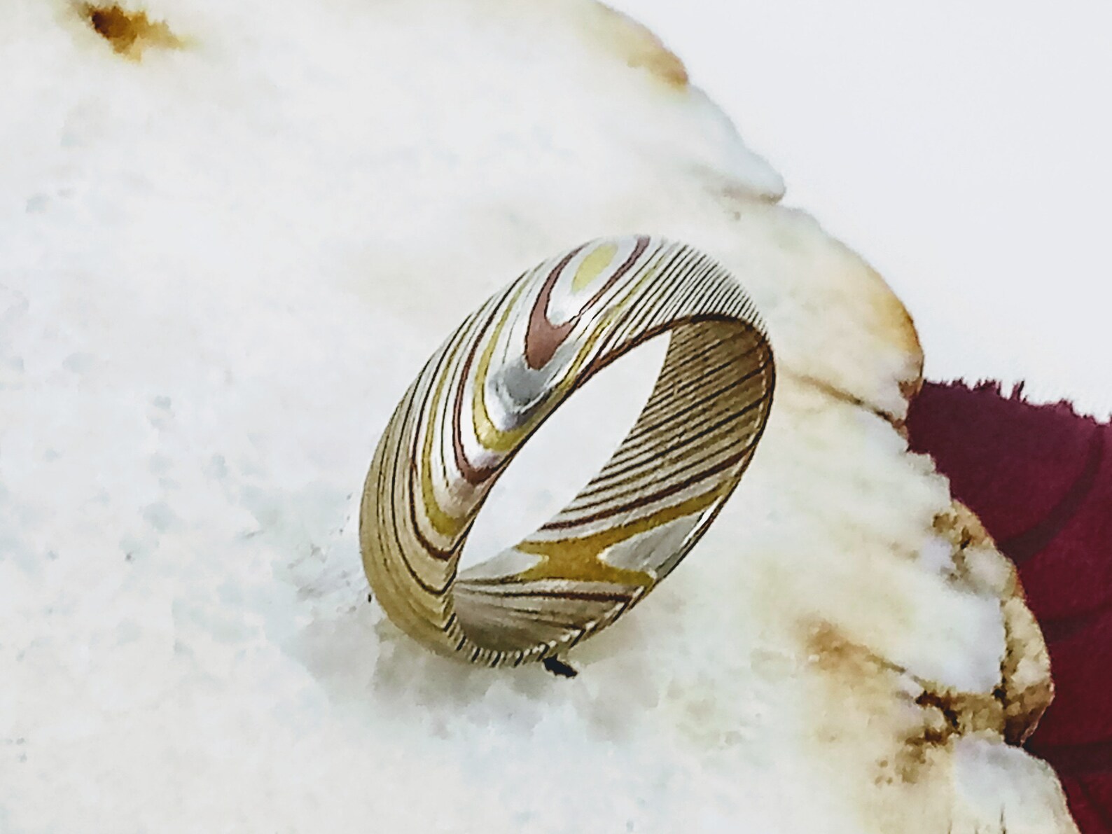 Mokume Gane Ring #15 - Etsy