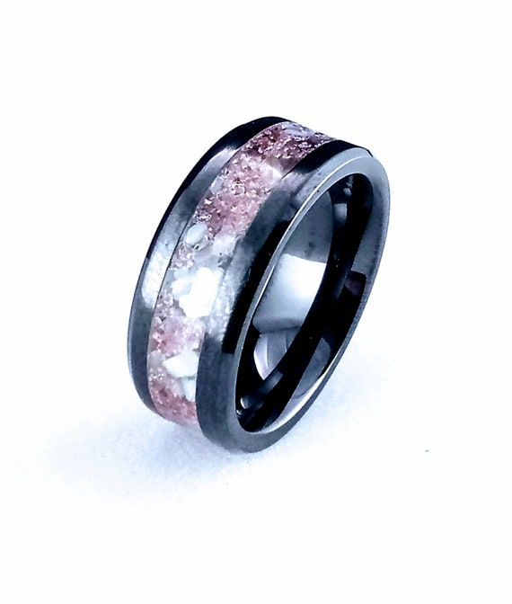 Mother of Pearl Inlay Ring IR-5 - Etsy