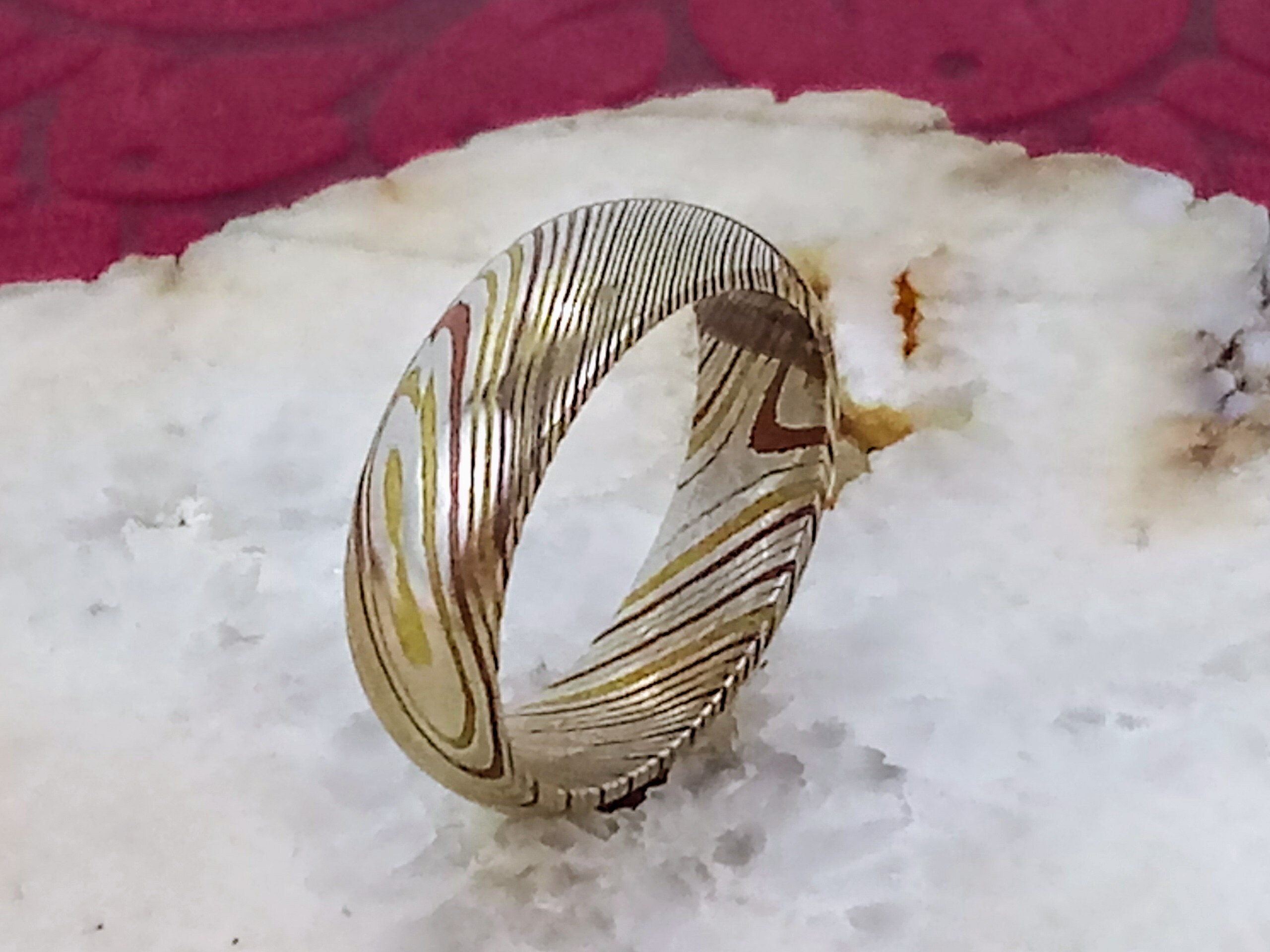 Mokume Gane Ring #15 - Etsy