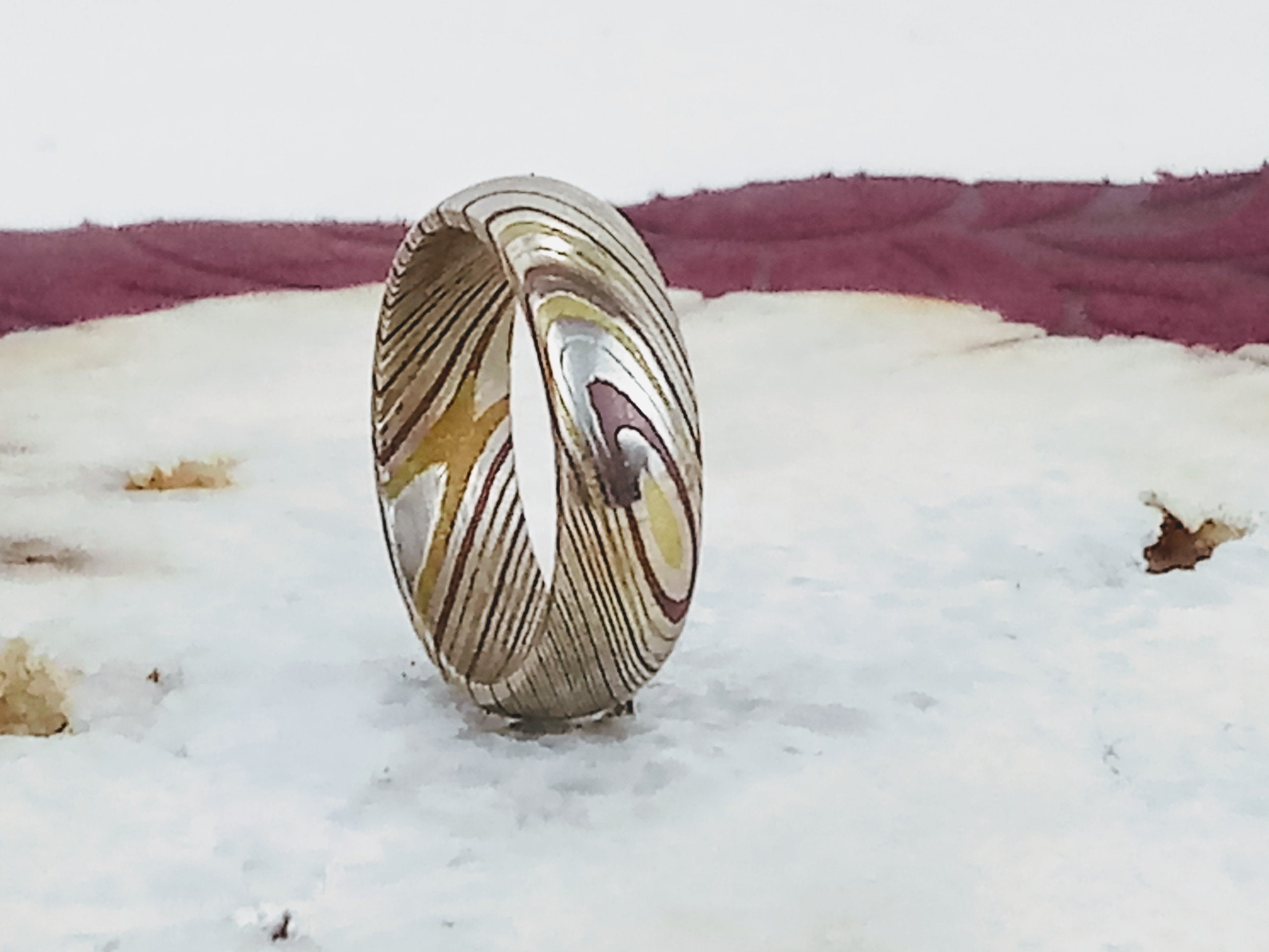 Mokume Gane Ring #15 - Etsy
