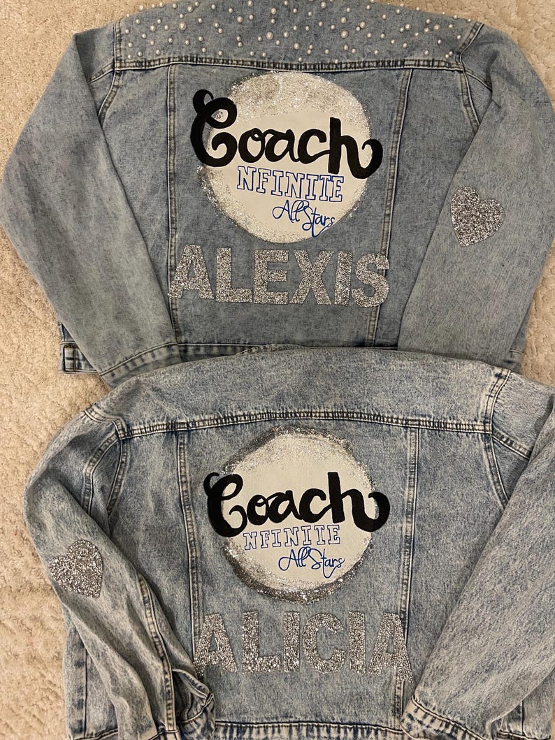 Sports Mom/coach Jacket Personalized - Etsy