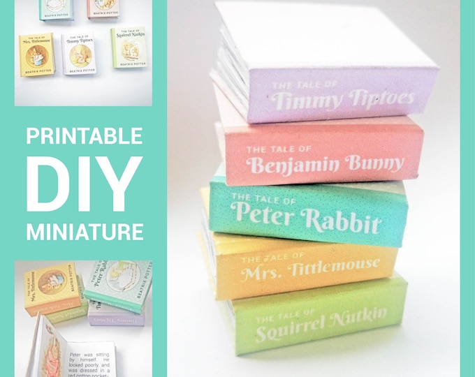 Mini Book Set - Etsy