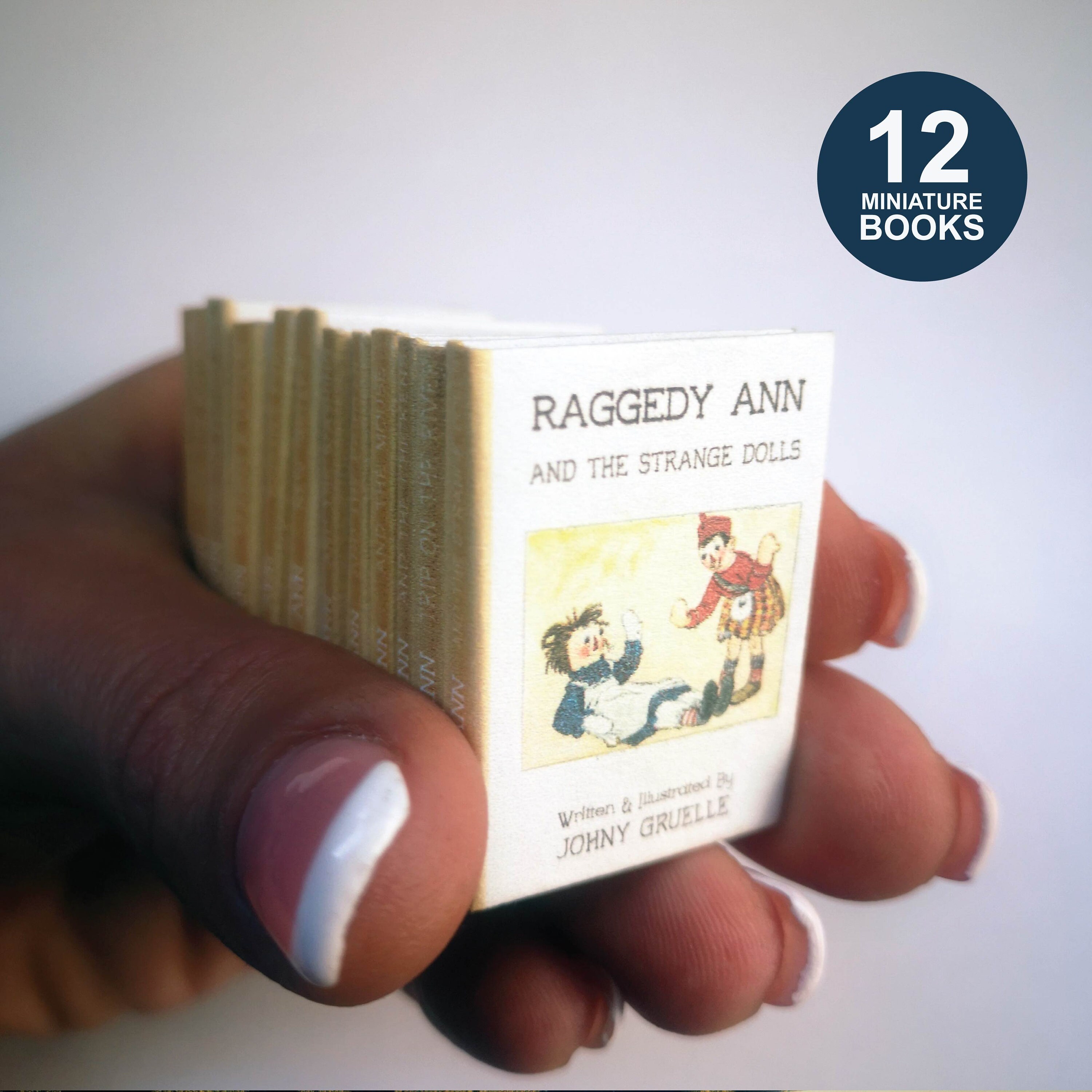 Miniature Books Readable Printable DIY Kit Set of 12 - Etsy