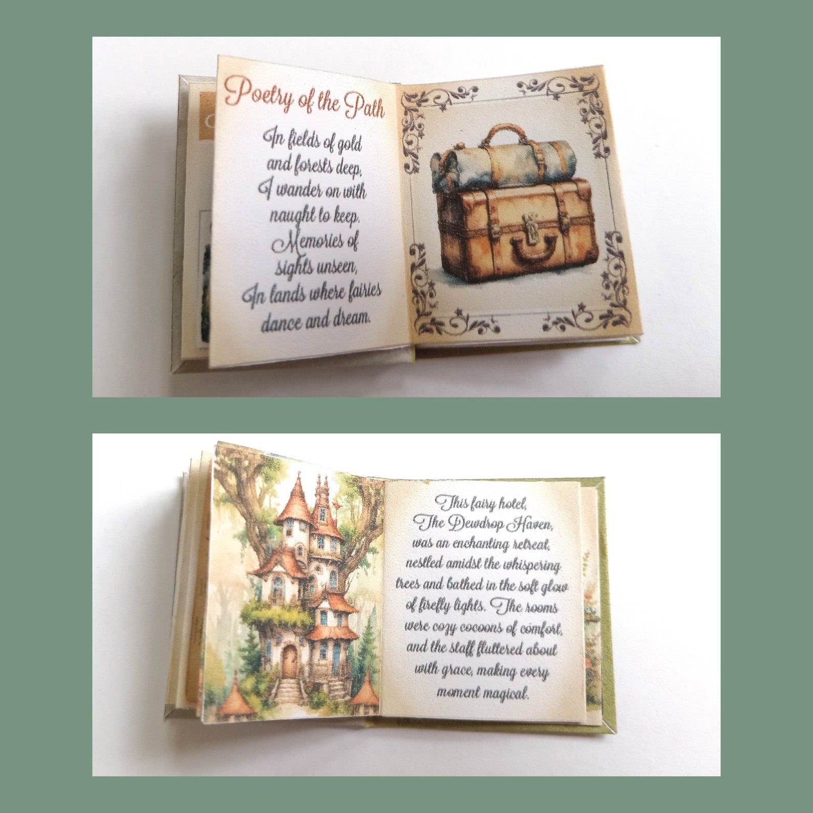 Miniature Fairy Journals: Printable Dollhouse Mini Books (DIY Set) - Etsy