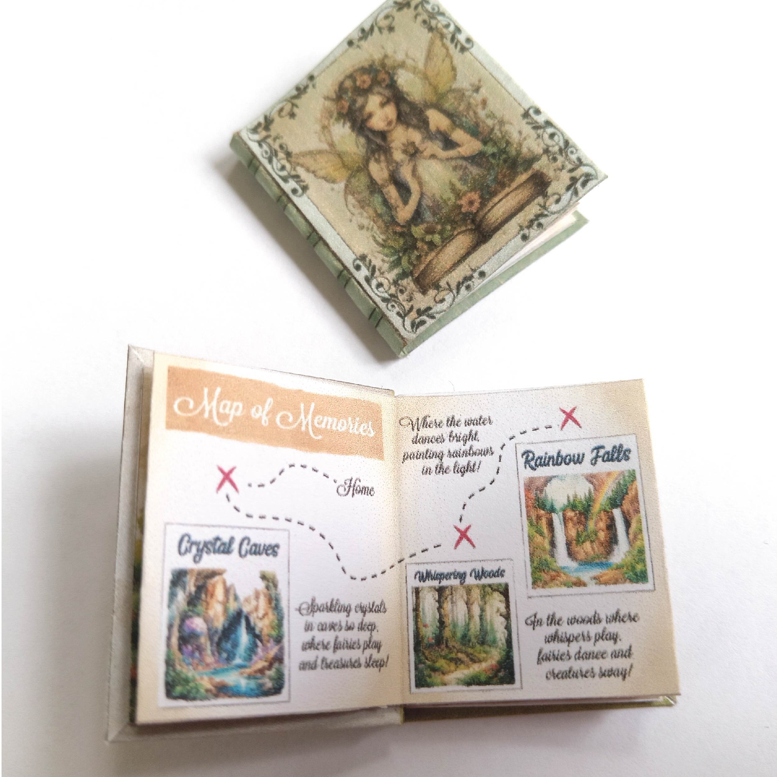 Miniature Fairy Journals: Printable Dollhouse Mini Books (DIY Set) - Etsy