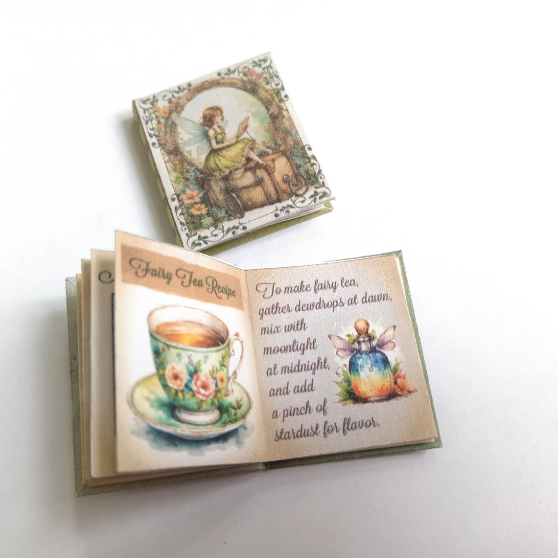 Miniature Fairy Journals: Printable Dollhouse Mini Books (DIY Set) - Etsy