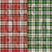 Christmas Plaid Digital Paper: Buffalo Check Seamless Patterns (digital ...