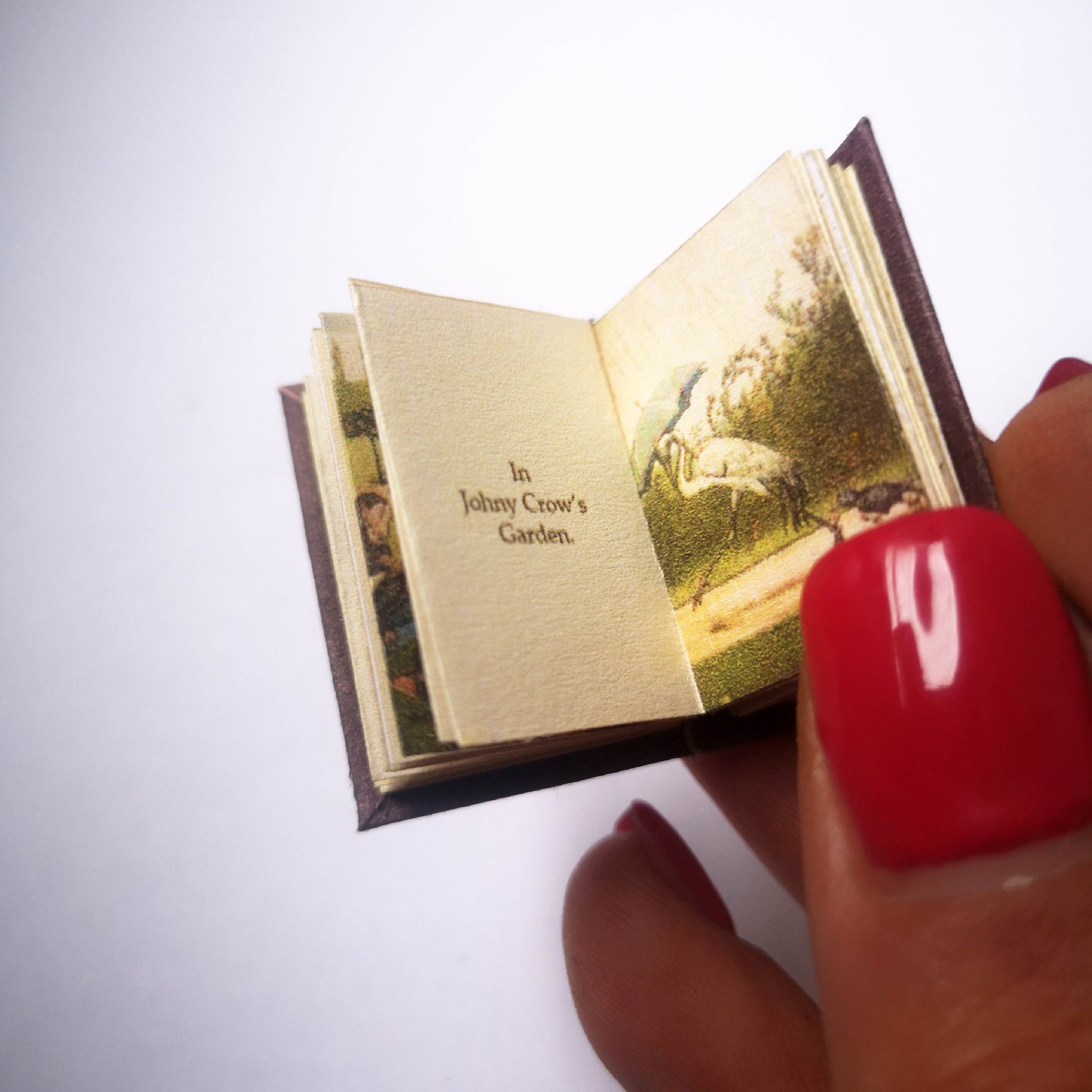 Miniature Books Readable Printable DIY Kit Set of Two | Etsy