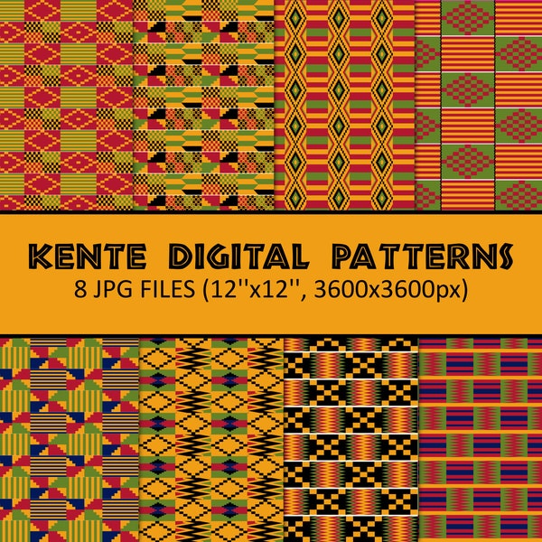 Printable Kente Patterns - Etsy