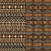 African Bogolan Digital Paper - Bogolan Seamless Patterns - Digital ...