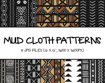 Mudcloth Background - Etsy
