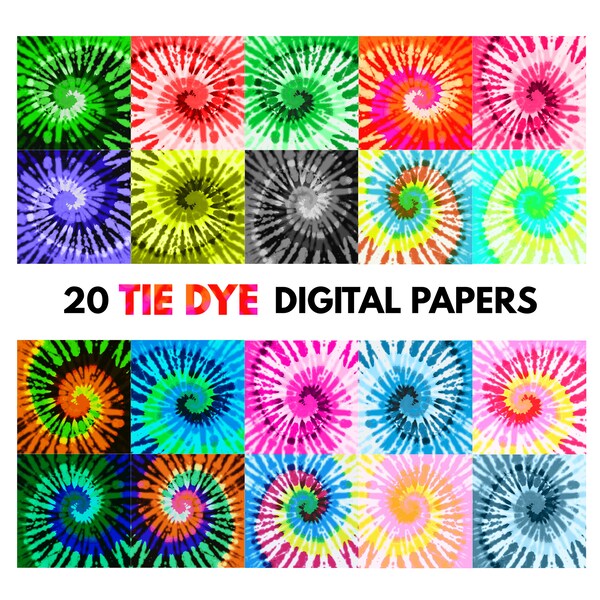 Tie Dye Background - Etsy