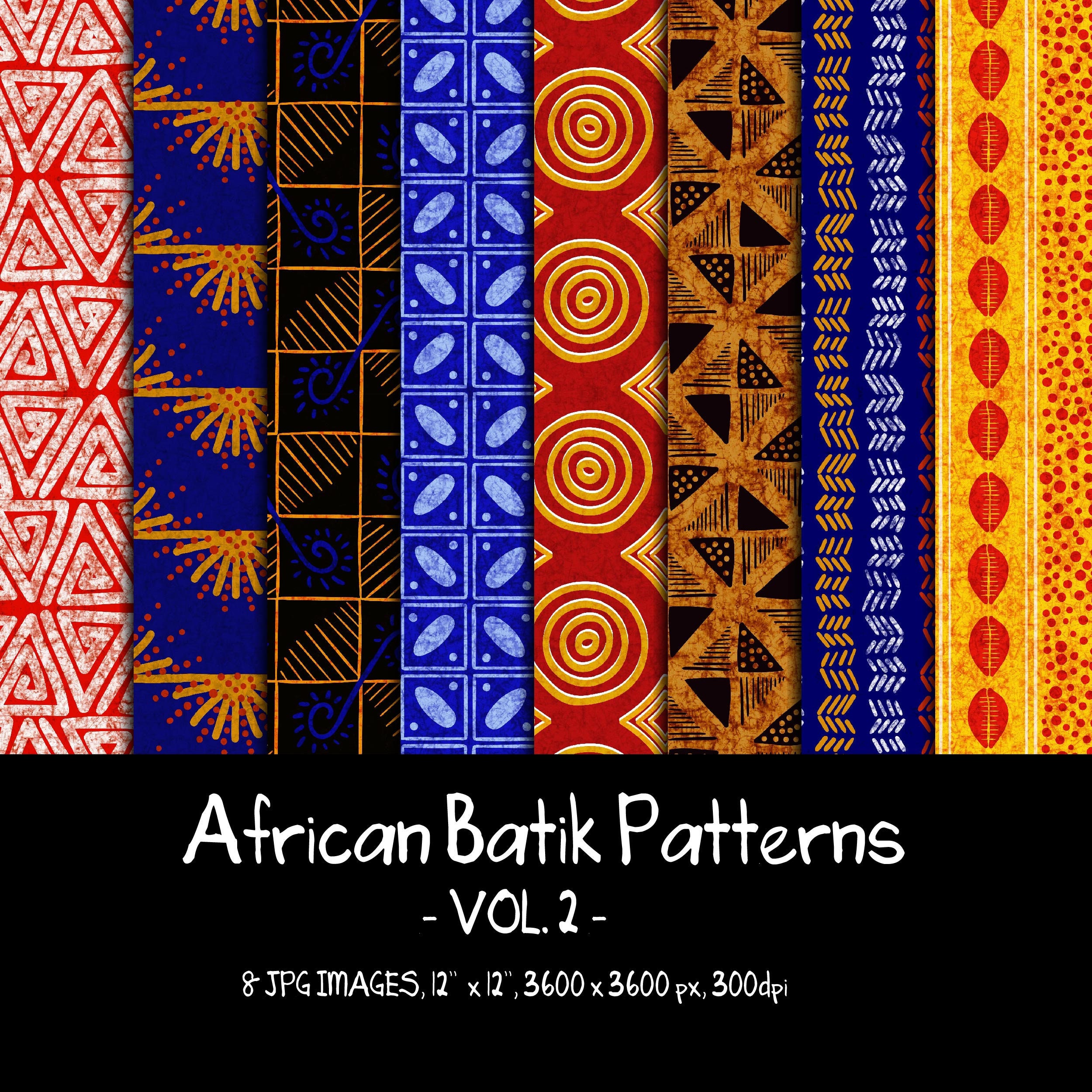 African Batik Designs