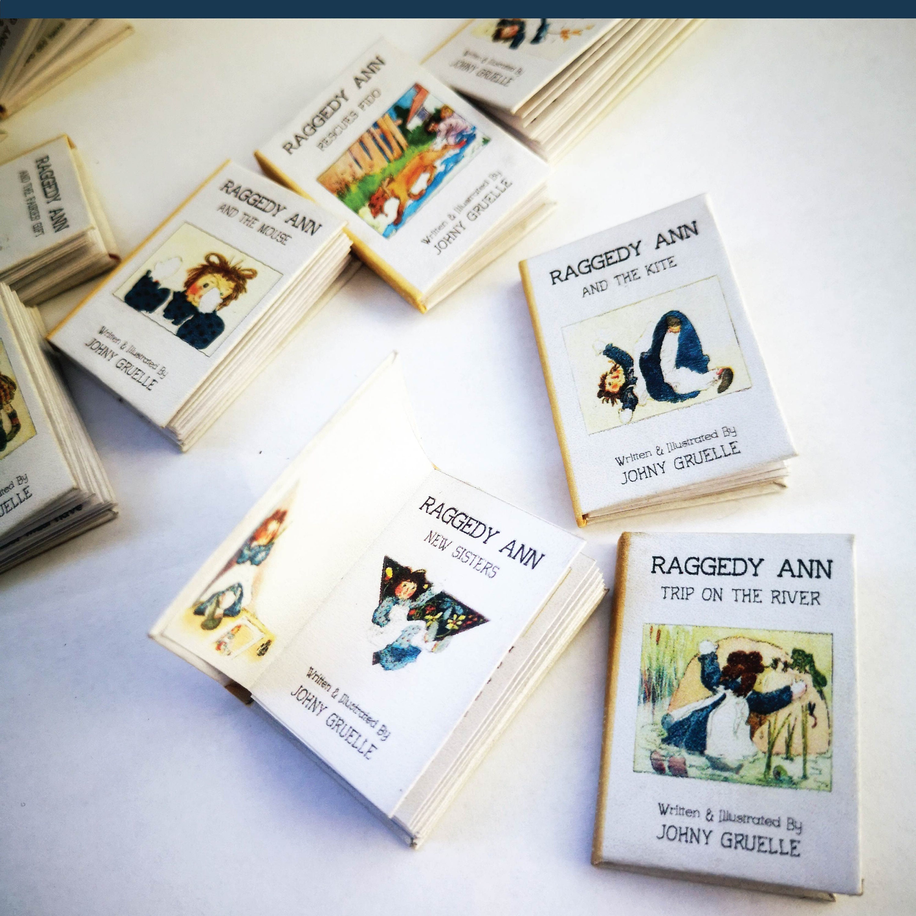 Miniature Books Readable Printable DIY Kit Set of 12 - Etsy