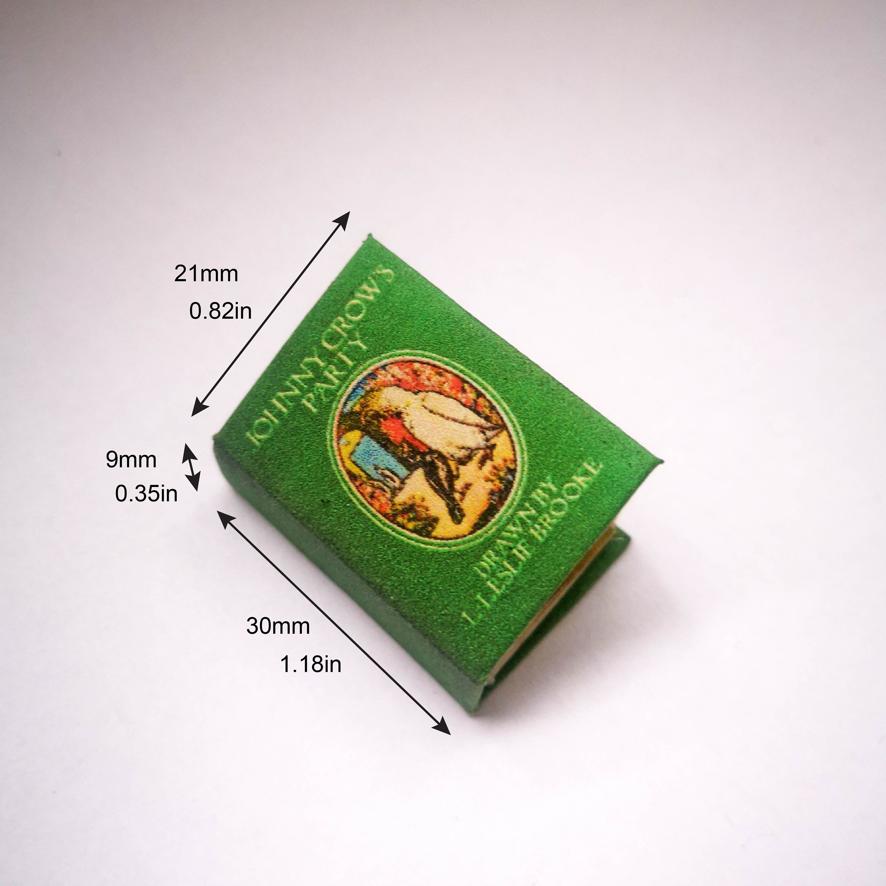 Miniature Books Readable Printable DIY Kit Set of Two | Etsy