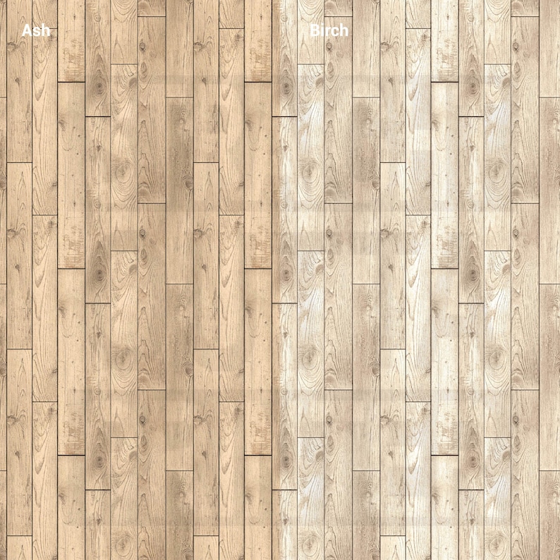 Miniature Dollhouse Flooring, Seamless Rustic Wood Flooring, Printable ...