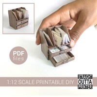 Instant Download USPS Priority Mail Box Miniature DIY Printable PDF ...