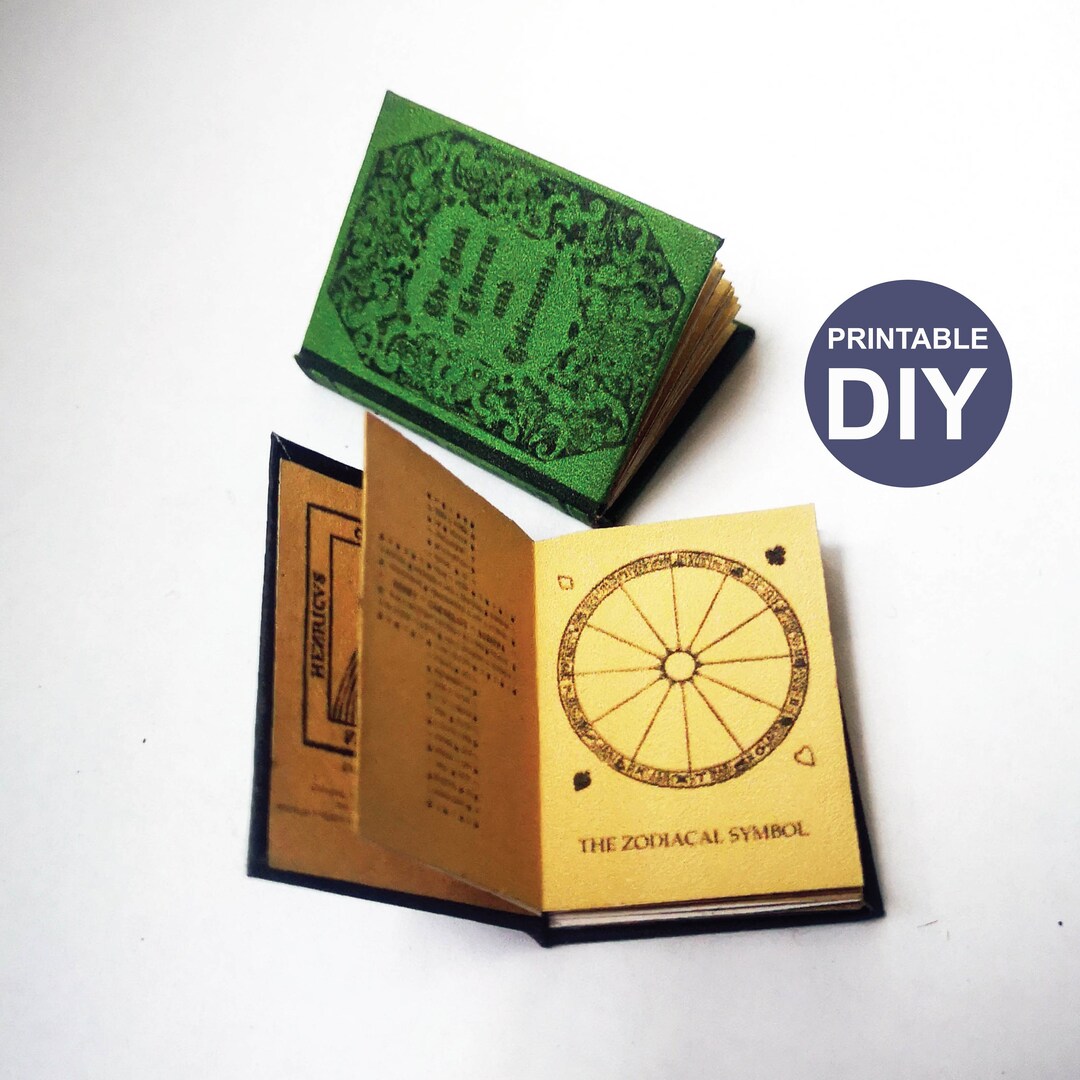 Miniature Magic Books: Charms, Talismans, Mystic Thesaurus (printable ...