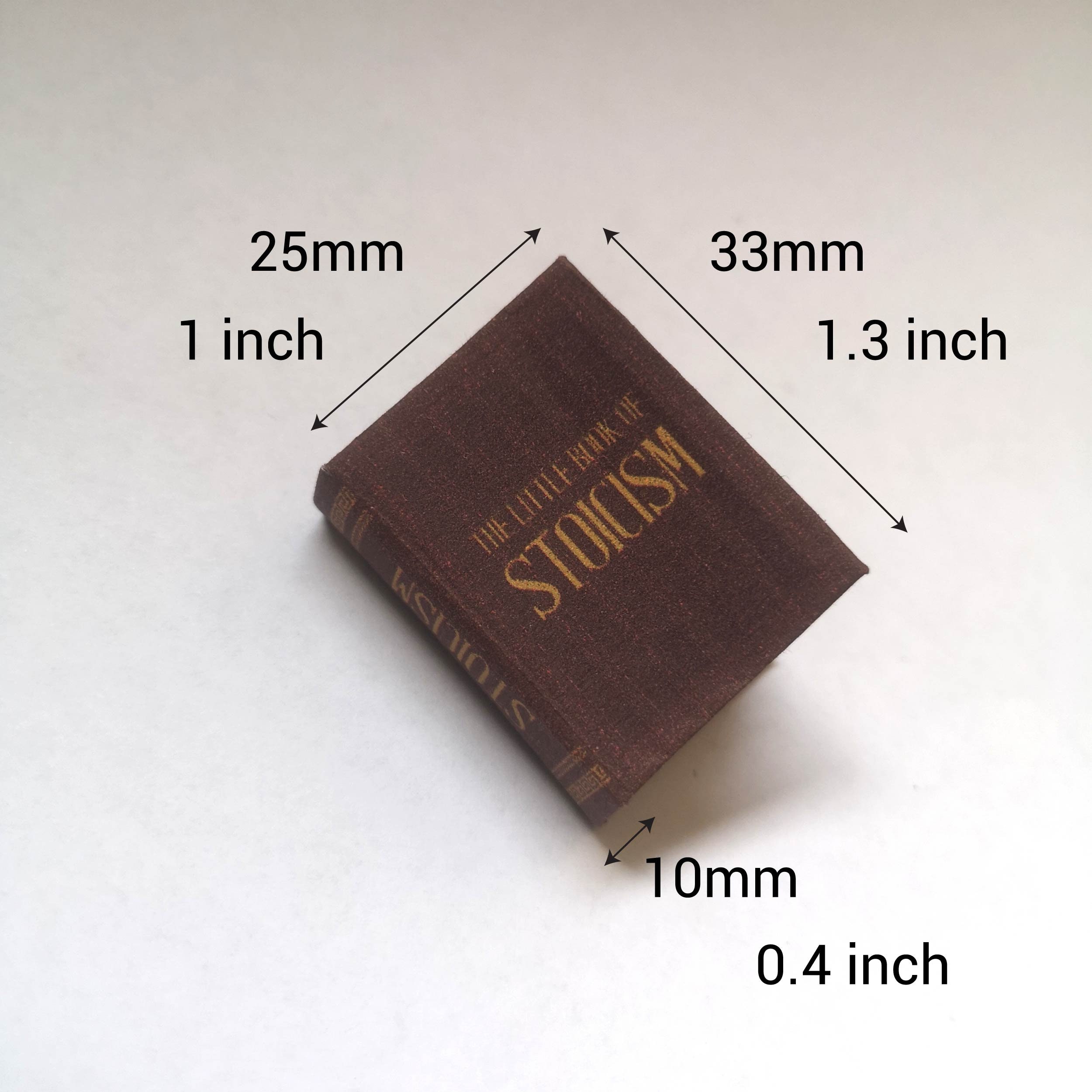 Miniature Book Readable Printable DIY Kit Philosophy Set the Little ...