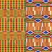 Kente Cloth Digital Paper: African Seamless Patterns (digital Download ...