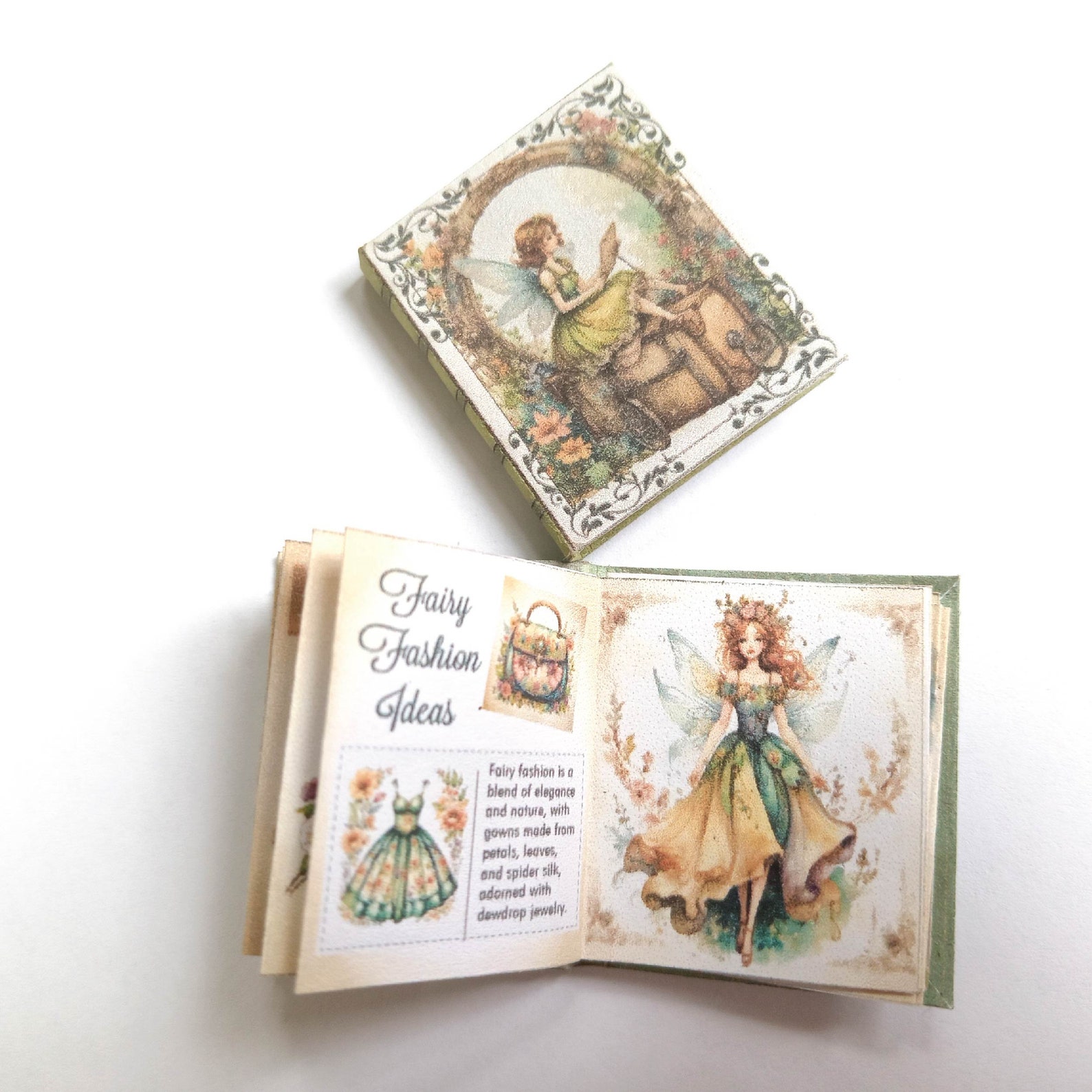 Miniature Fairy Journals: Printable Dollhouse Mini Books (DIY Set) - Etsy
