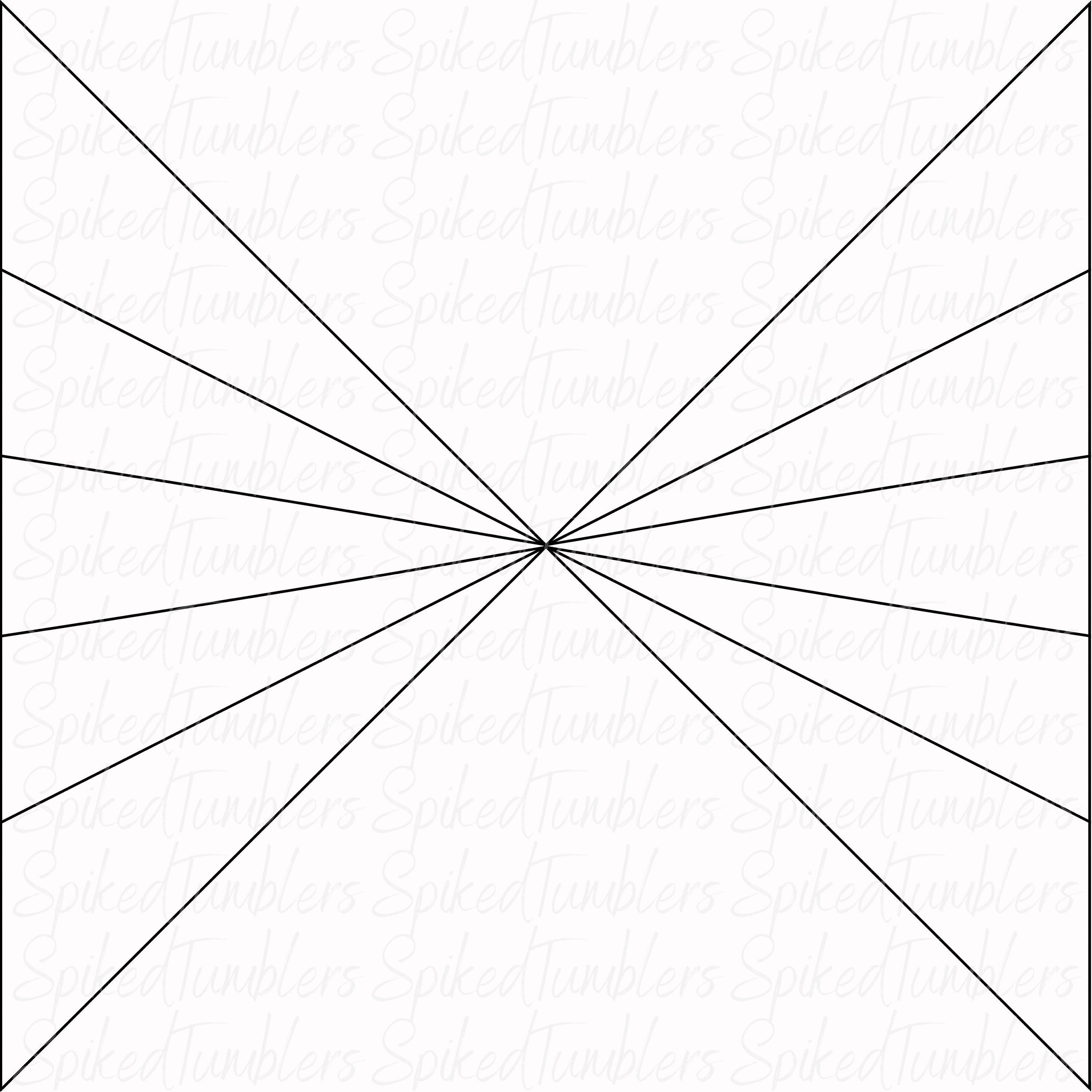 Illusion Template for Straight Tumbler -RESIZABLE - Etsy