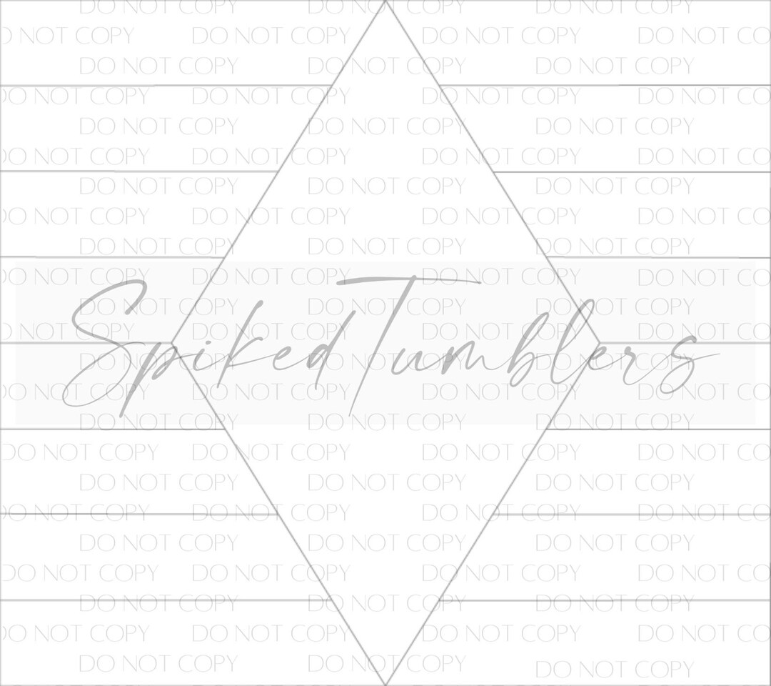 Diamond Stripes Template for 20oz Straight Tumbler -RESIZABLE - Etsy