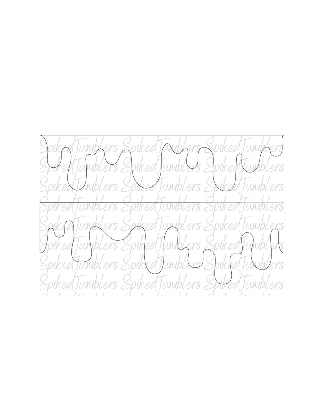 Drip Templates RESIZABLE - Etsy