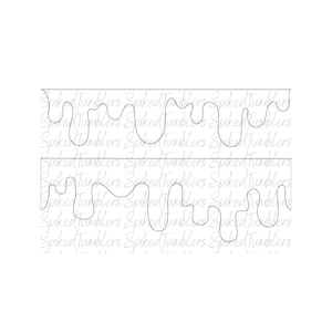 Drip Templates RESIZABLE - Etsy