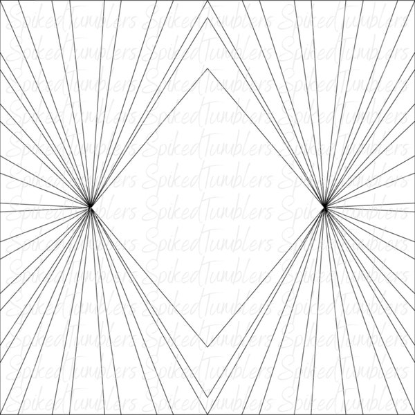 Burst Tumbler Svg - Etsy