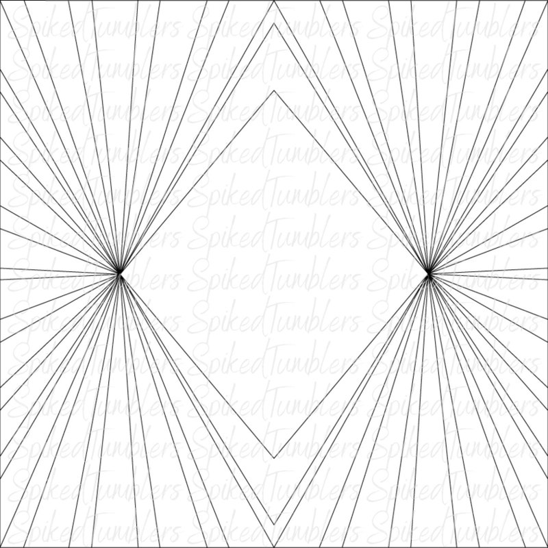 Burst Tumbler Svg - Etsy