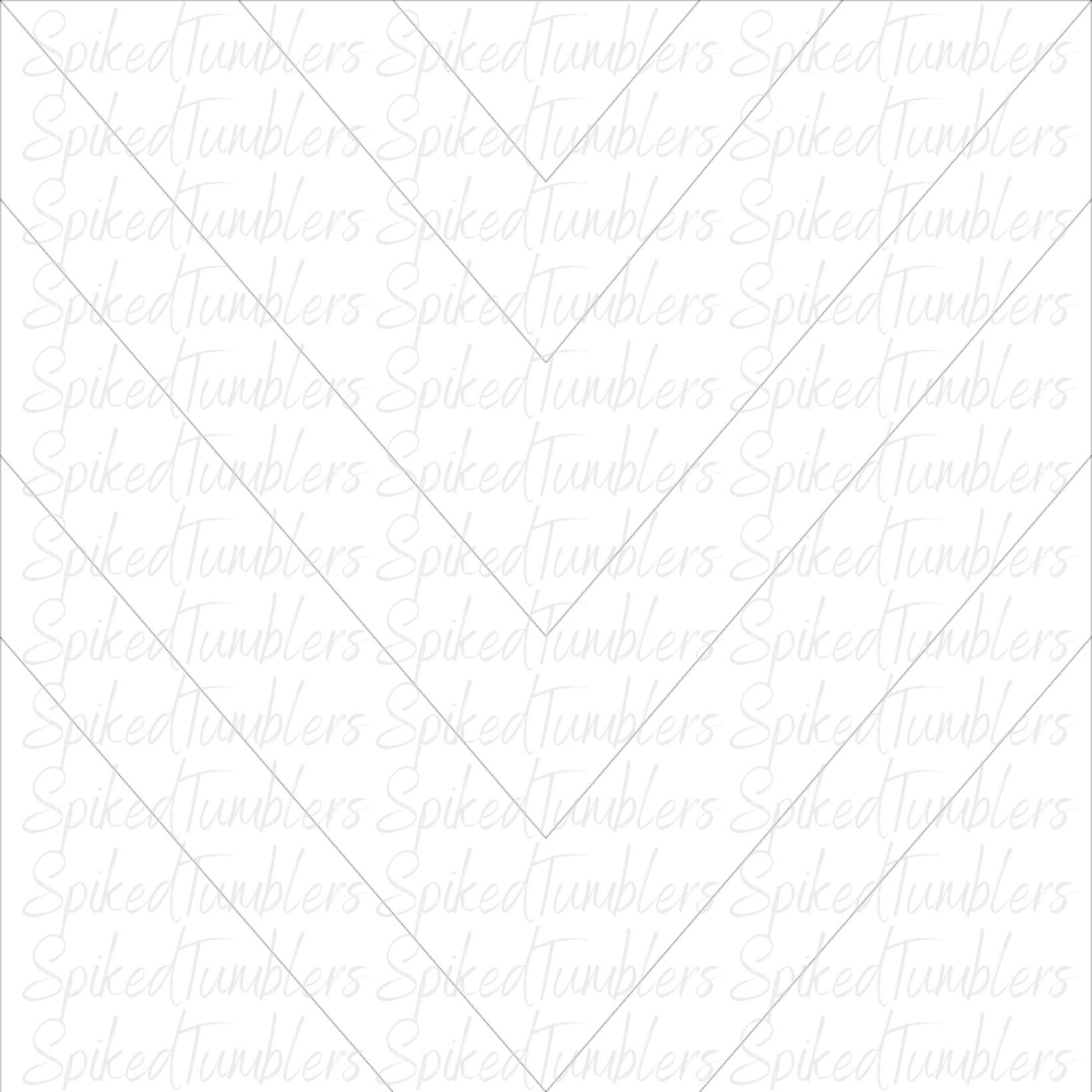 Triple V-split Cut Template for Straight Tumbler Resizable - Etsy